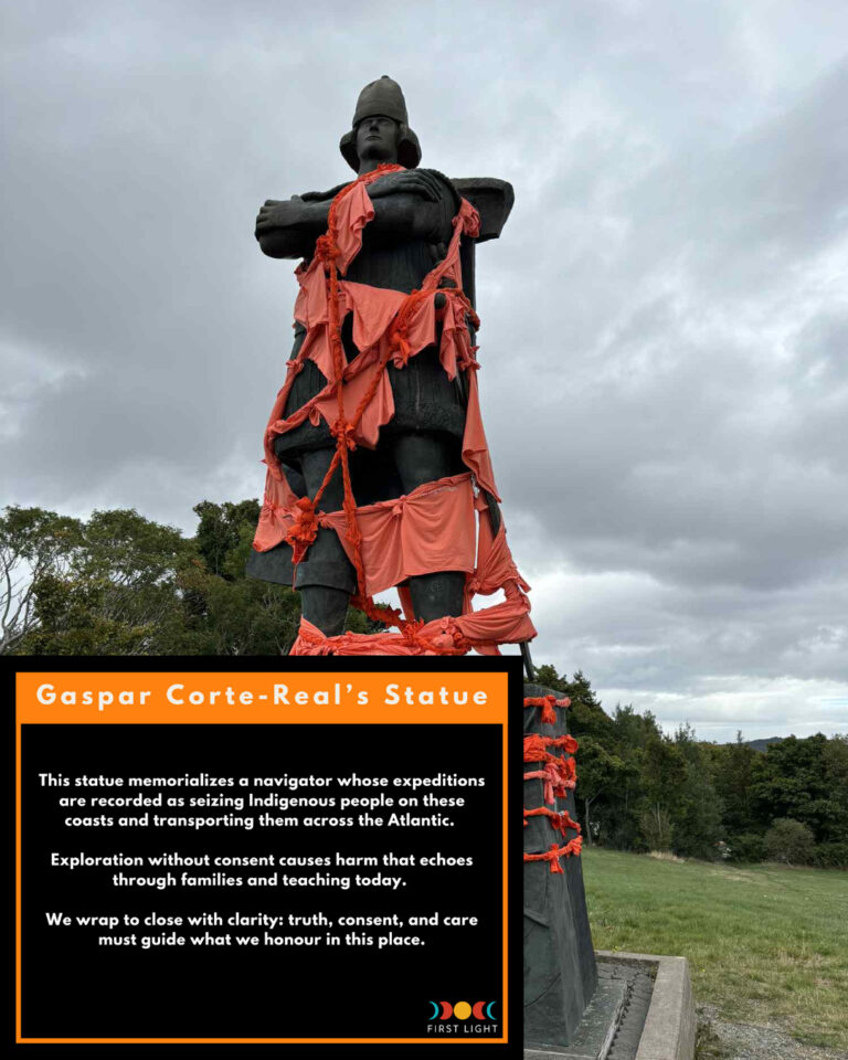 Colonial Statue Wrapping (2025) | First Light