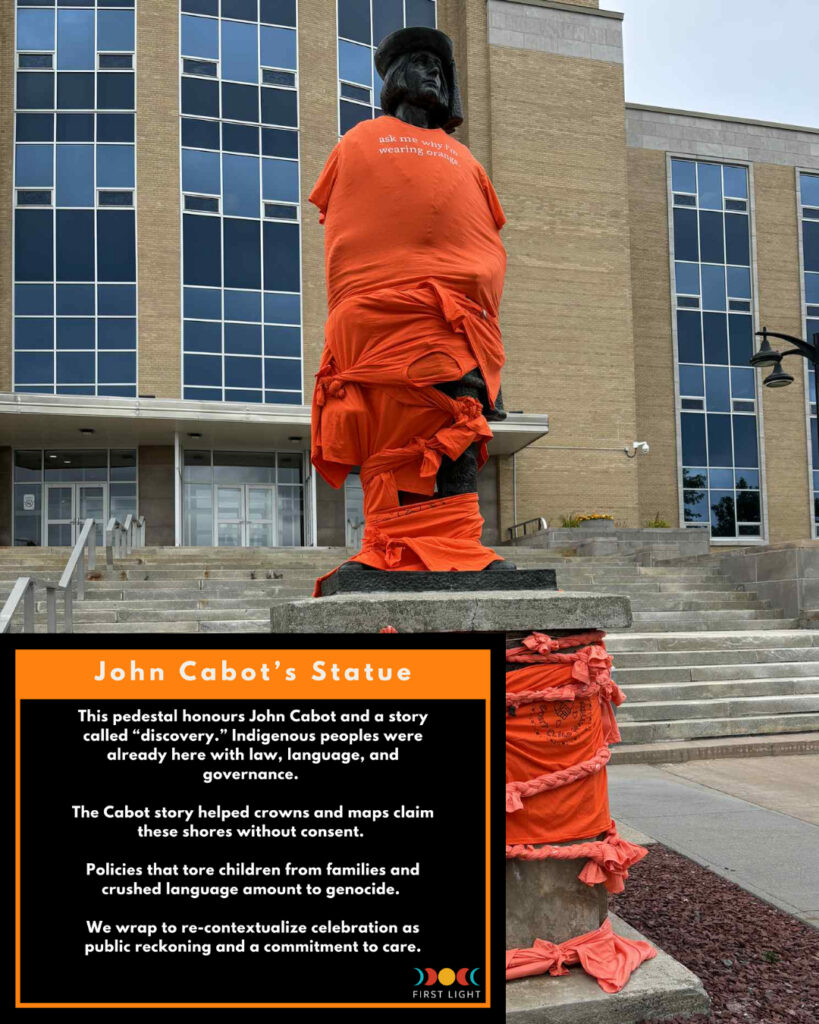 Colonial Statue Wrapping (2025) | First Light