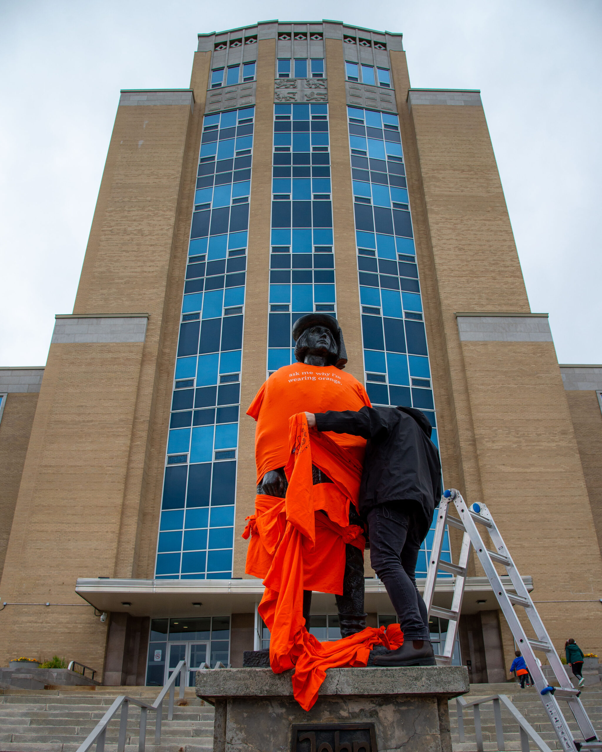Colonial Statue Wrapping (2025) | First Light